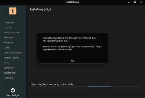 Installing Solus Dual Boot Issue With Bootloader Option Solus Forum