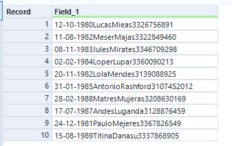 How To Parse Fields Using RegEx In Alteryx Datameer