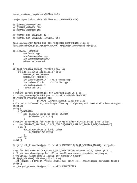 Cmake Lists Pdf