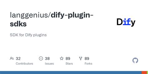 Dify Plugin Sdksreadmemd At Main · Langgeniusdify Plugin Sdks · Github