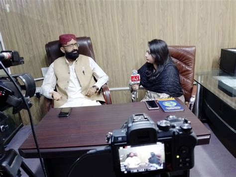 Dr Muhammad Umar Riaz Abbasi On Linkedin Live Interview With Anchor Ayesha At Ktn Koh E Noor