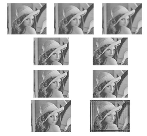 On Top Are The Blurred Images Used For The Reconstruction The Center Download Scientific