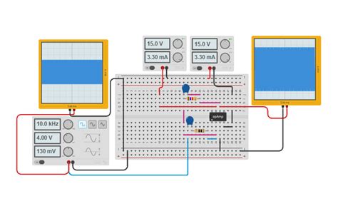 Circuit Design Differentiator Tinkercad
