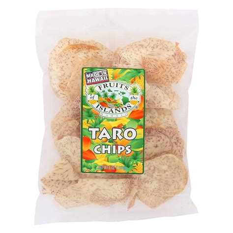 Fruits Of The Islands Chips Taro 4 Ounce