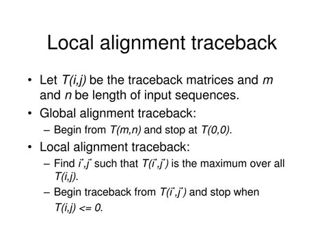 Ppt Local Alignment And Blast Powerpoint Presentation Free Download
