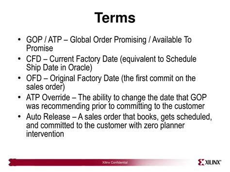 Ppt Oracle Aps And Gop Getting To Automated Sales Order Scheduling Powerpoint Presentation