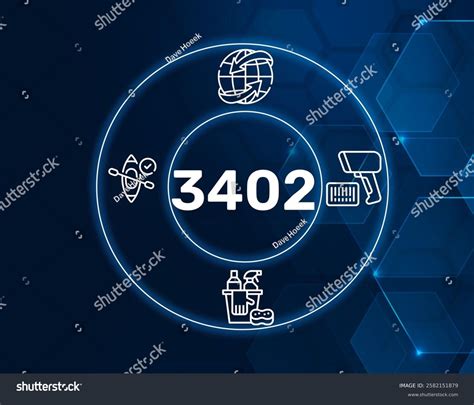 3402 Hs Trade Code 3402 Acronym Stock Illustration 2582151879