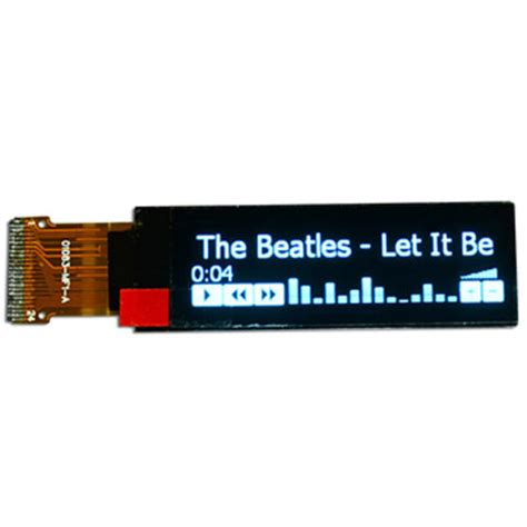 China 2 08 Inch OLED Display Module With 256 64 Dot Matrix And Blue Color On Global Sources OLED