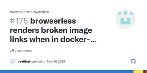 Browserless Renders Broken Image Links When In Docker Compose Set Up