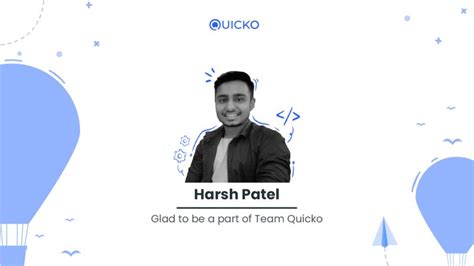 Harsh Patel On Linkedin Developer Intern