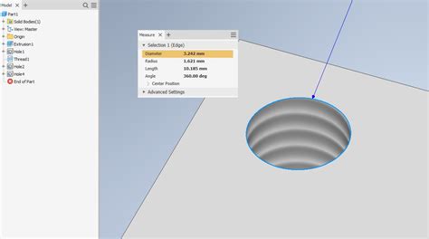 Tapped Holes Autodesk Community