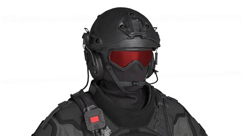 Special Forces Soldier Rigged 3d Model By Spunky 3d