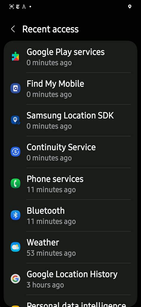 solved location icon constantly keeps popping up samsung community