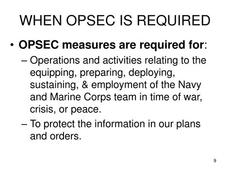 PPT Operations Security OPSEC PowerPoint Presentation Free Download ID 9515284