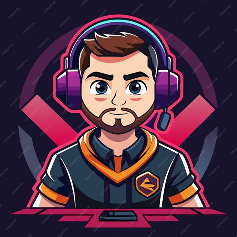 Premium Vector Esport Gammer