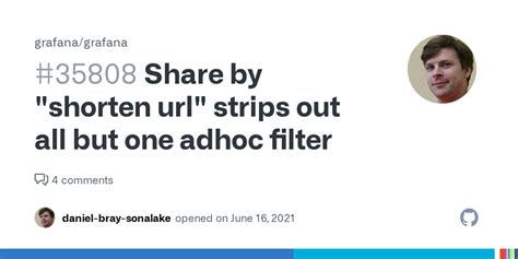 Share By Shorten Url Strips Out All But One Adhoc Filter · Issue