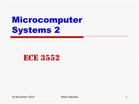 Ppt Microcomputer Systems 2 Powerpoint Presentation Free Download Id6782093