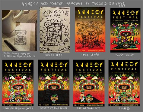 Annecy Unveils 2023 Poster Designed By Jorge R Gutierrez Animation Magazine