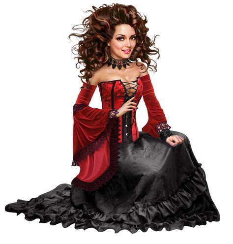 Клипарт от Babs Babs девушки 3d фэнт и хэллоуин Обсуждение на Liveinternet Российский