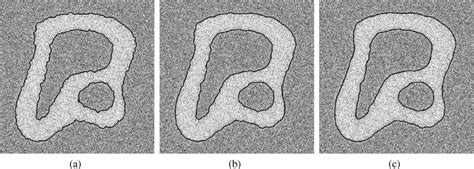 Segmentation Of The Image With A 20 Db Snr Given In Fig 4c For