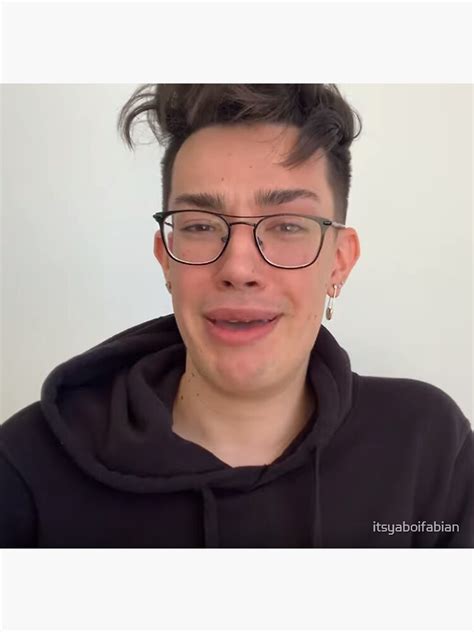 James Charles Crying Sticker For Sale By Itsyaboifabian Redbubble