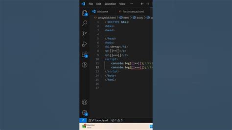 🔍 Javascript Trick Why And Are False 🤯 Must Know Interview Questionshorts