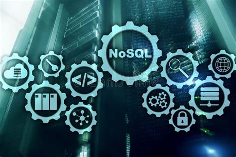 Nosql Structured Query Language Database Technology Concept Server