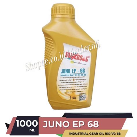 Jual Dupersol Juno Ep 68 Oli Roda Gigi Industri Tugas Berat Iso Vg 68 Gear Oil Extreme
