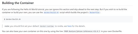 Building The Container On X86 · Issue 1604 · Dusty Nvjetson Inference