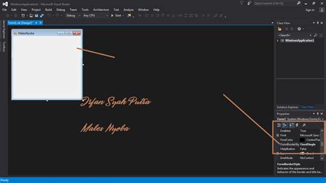 Tutorial VisualStudio 2015 Untuk Pemula Part 1 Males Nyoba Tutorial MNT