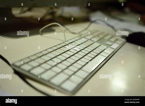 Used Dirty Computer Keyboard Stock Photo Alamy