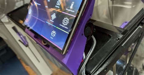 BTT BigTreeTech Angle Extrusion Mount For Pi Tft Touch Screen And Raspberry Pi By DP
