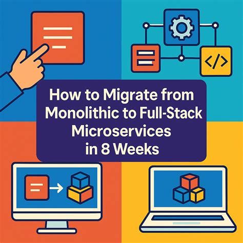 How To Migrate From Monolithic To Full Stack Microservices In 8 Weeks