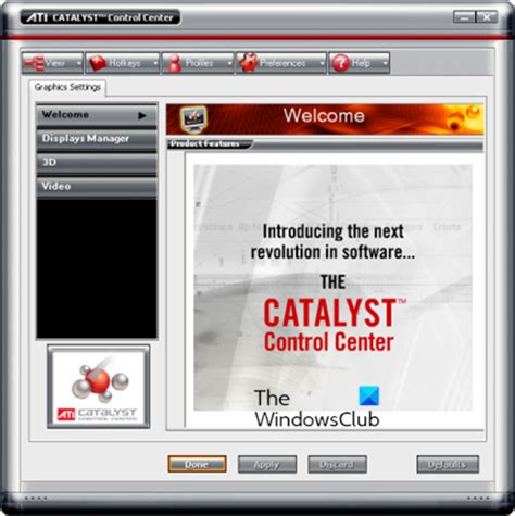 how to use ati catalyst control center do i need it