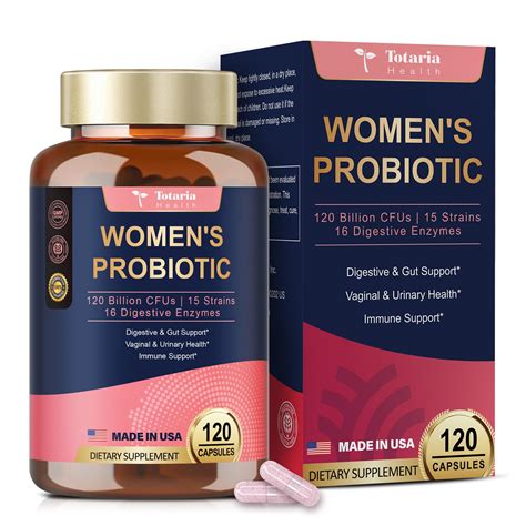 Probiotics For Women 120 Billion Women Probiotic Digestive Enzymes