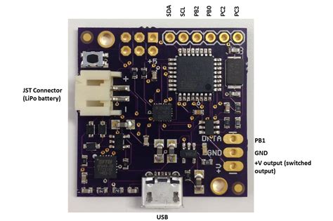 9 dof imu with lsm9ds1 and atmega328p from afritlabs on tindie