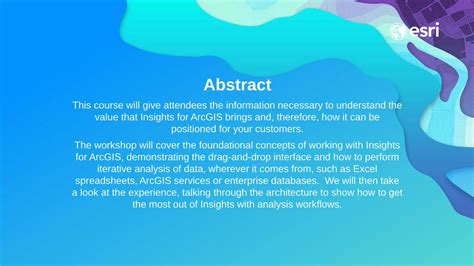 Pdf Insights For Arcgis Esrintist Bayesian Monte Carlo Statistics