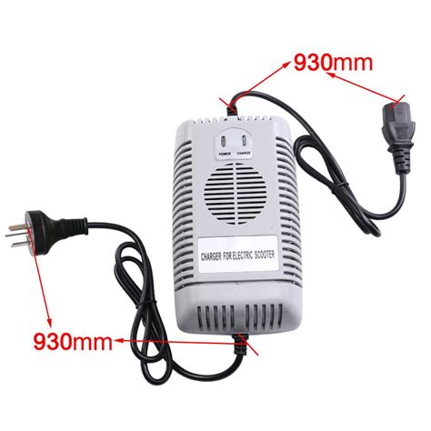 48v Volt 25a Batterilader Til Elbil E Sykkel Scoo Grandado