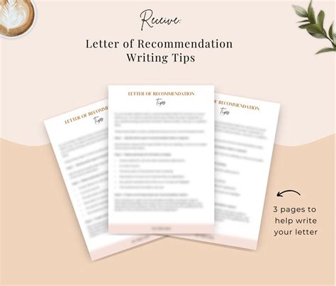 Recommendation Letter Template Letter Of Recommendation Template
