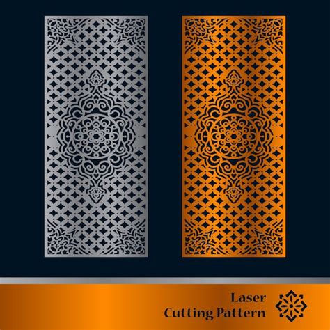Premium Vector Laser And Cnc Cutting Panels Template