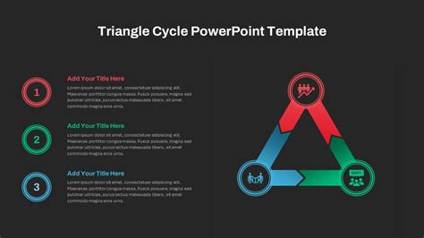 Triangle Cycle Powerpoint Template Slidebazaar