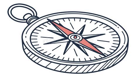 Detailed Compass Rose Icon Vector Illustration Direction And Exploration Vector Design