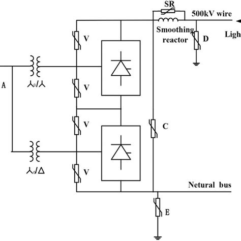 Equivalent Circuit Of Converter Transformer Winding Download Scientific Diagram