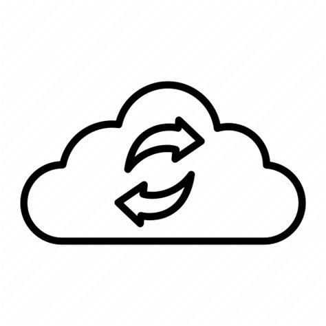Cloud Network Refresh Sync Syncing Update Icon Download On Iconfinder