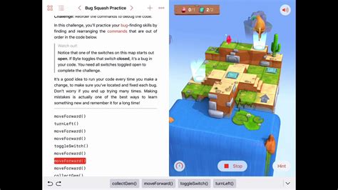 Bug Squash Practice In Swift Playgrounds Youtube