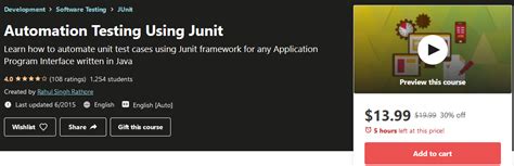10 Best Junit And Mockito Tutorial And Courses Take This Course