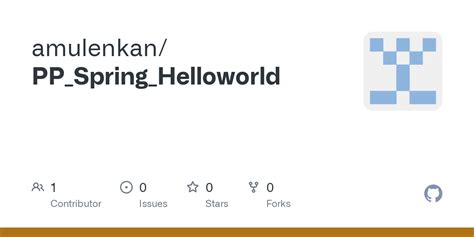 GitHub Amulenkan PP Spring Helloworld
