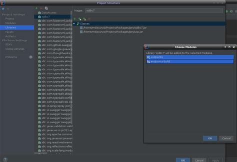 Scala Intellij Idea Local Artifacts Unloaded From Modules When