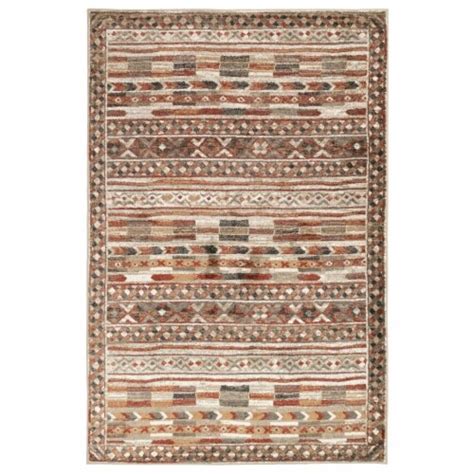 Liora Manne Ashford Tribal Indoor Area Rug Warm 111 X 76 111 X 76
