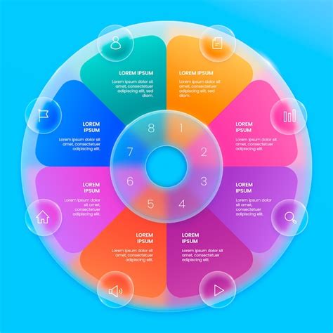 Premium Vector Gradient Diagram Illustration
